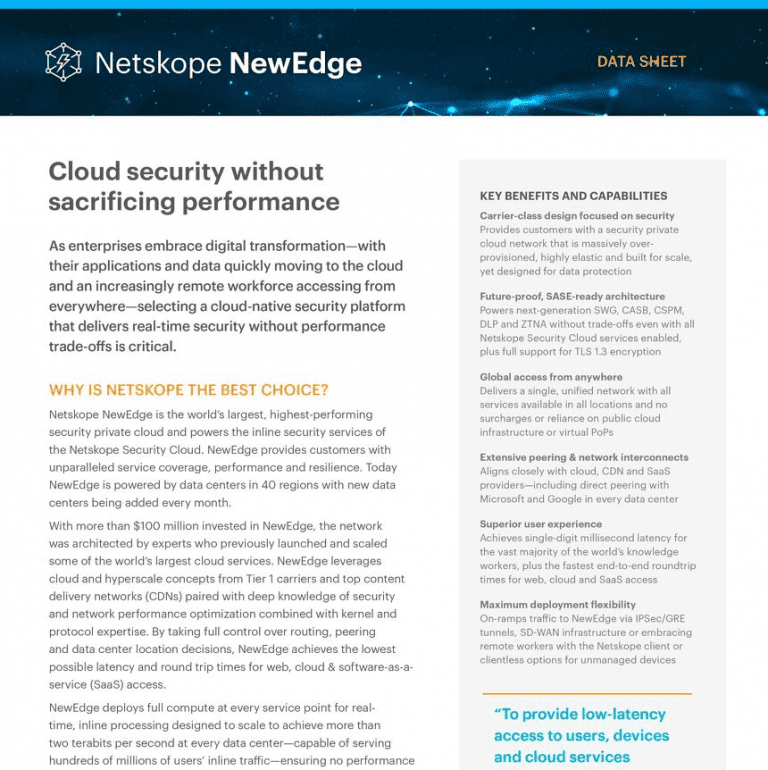 Netskope Partner - Cloud Security & Highest-ranked CASB - Somerford ...