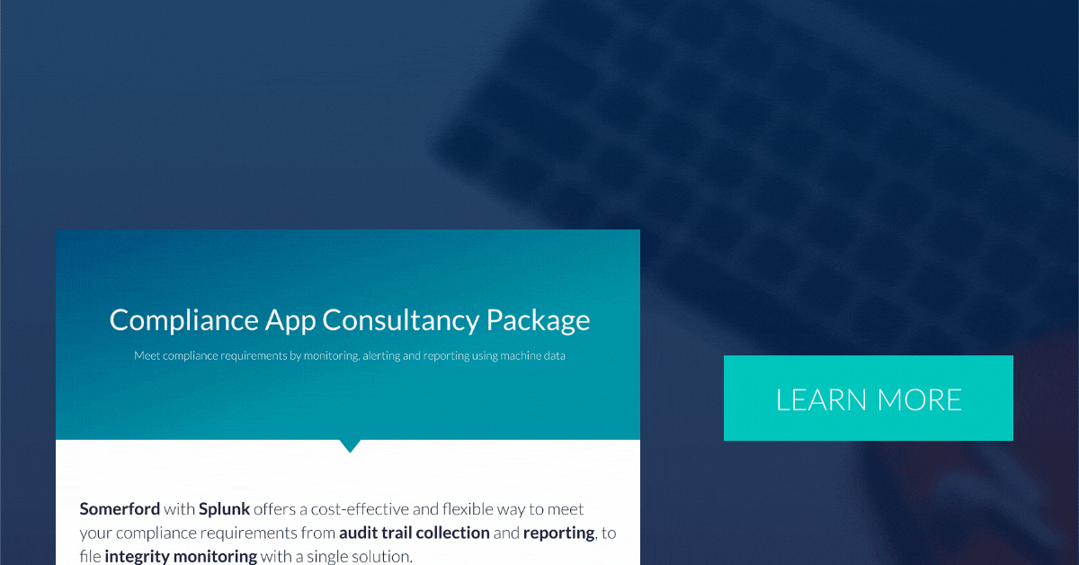 Compliance App Consultancy Package - Somerford Associates