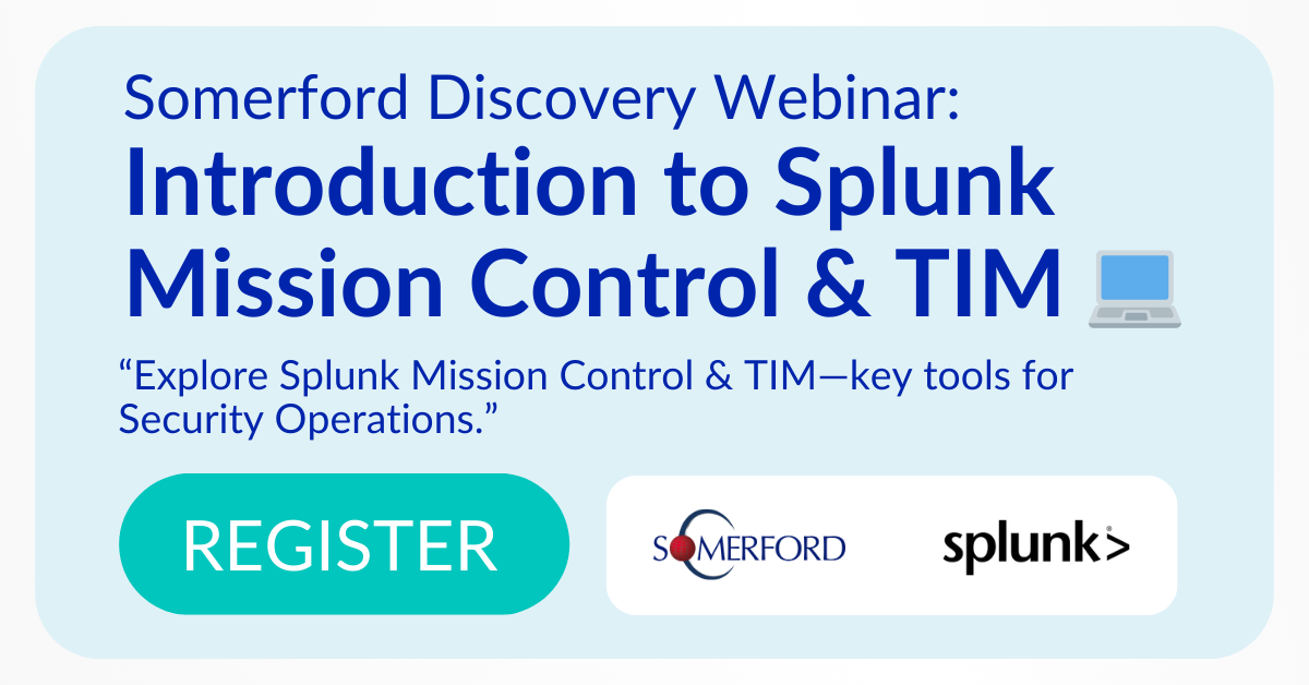 Splunk Mission Control — Ft. TIM (Threat Intelligence Management ...