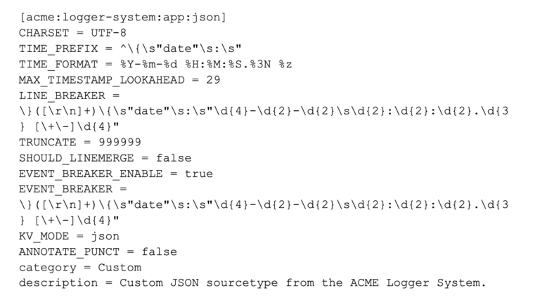 How to Format JSON Data Ready for Splunk - Somerford Associates
